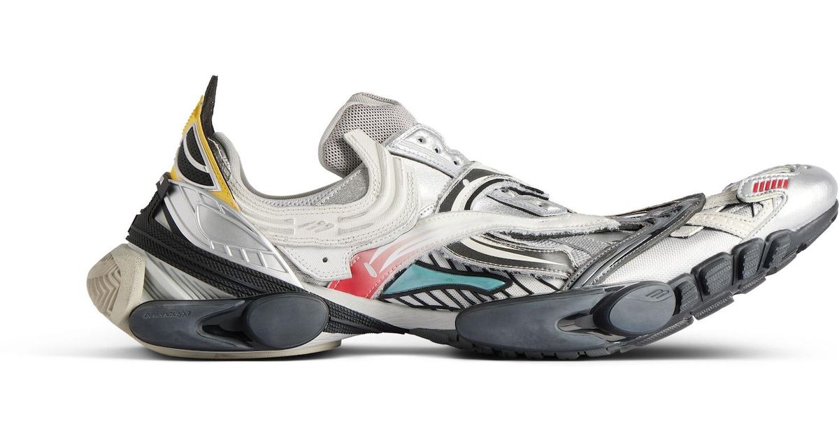 Balenciaga Reptile Trainers in Black for Men | Lyst