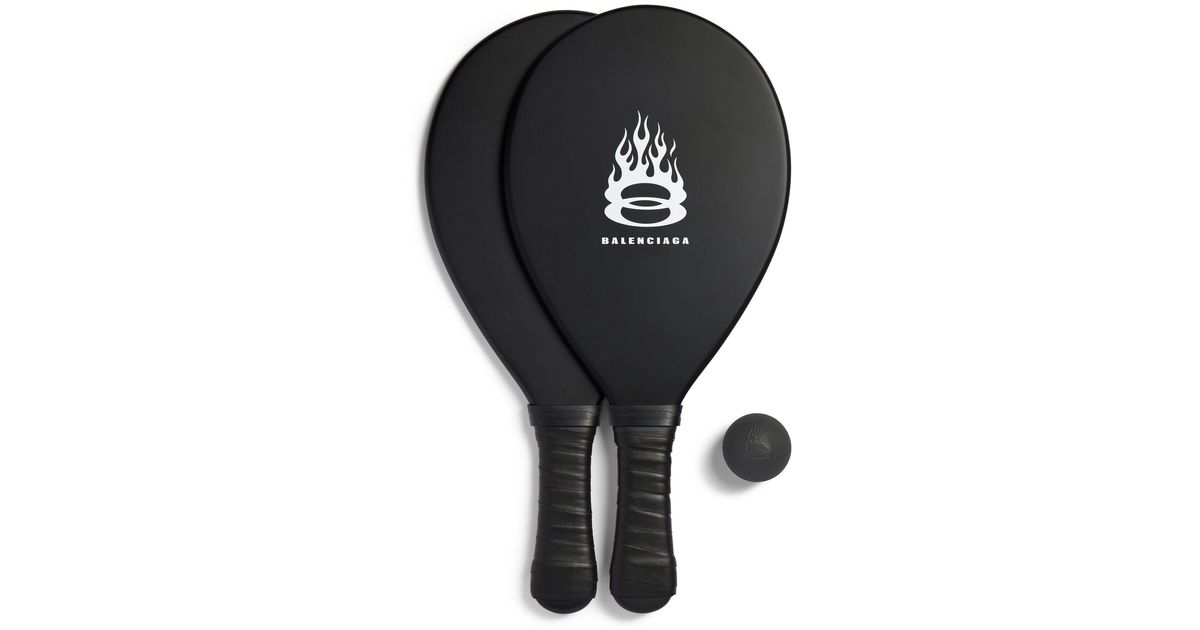 Balenciaga Beach Rackets in Black | Lyst