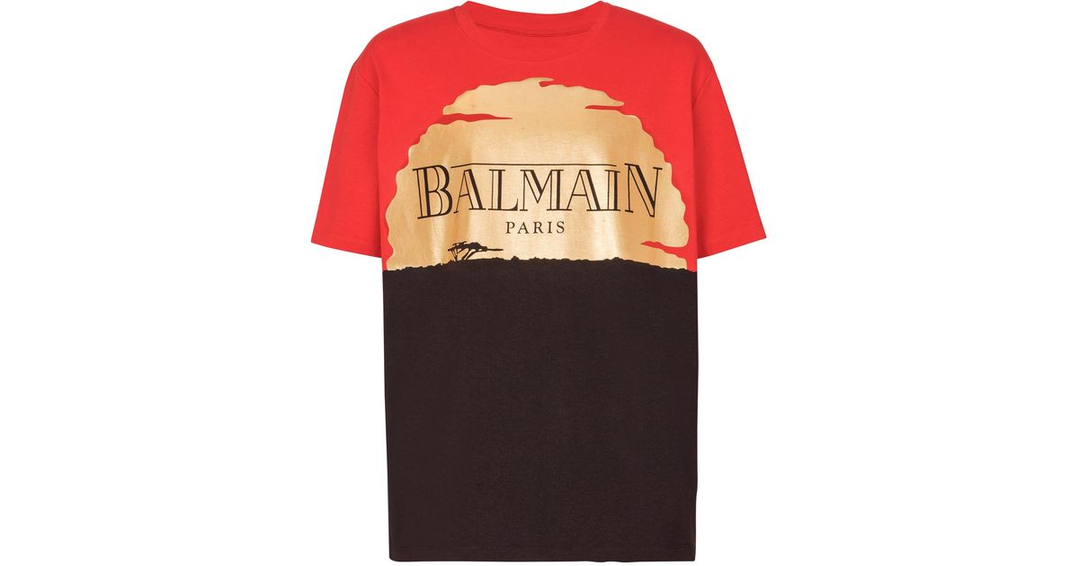 Balmain Disney X The Lion King in Red for Men | Lyst