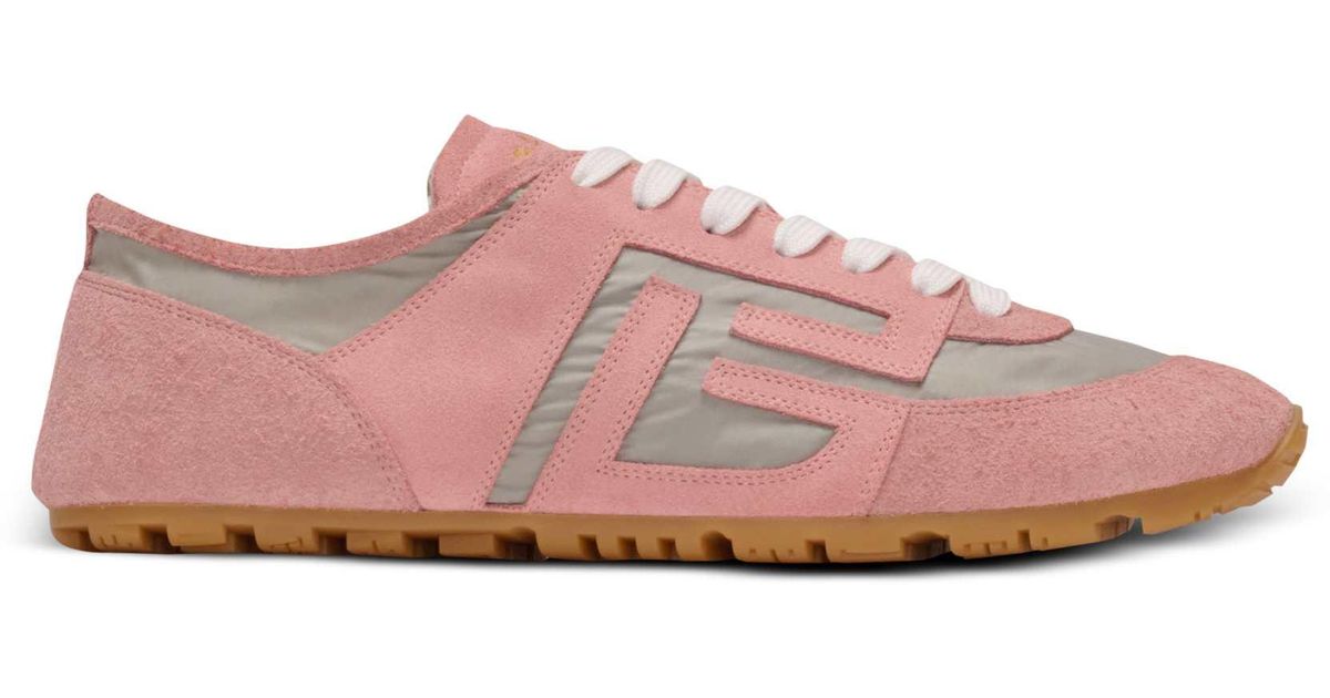 Balmain Racer 45 Trainers in Pink | Lyst