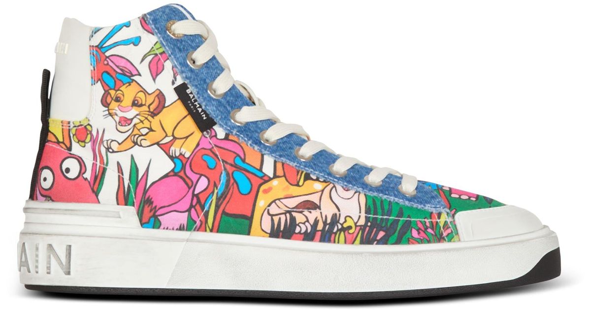 Balmain Disney X The Lion King in White | Lyst