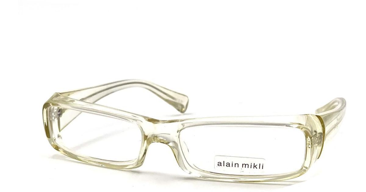 Alain Mikli A0325 Eyeglasses in Metallic | Lyst UK