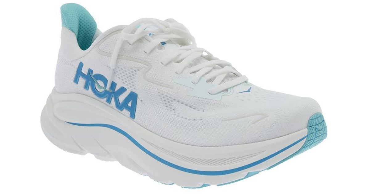 Hoka One One 'Clifton 10' Low Top Sneakers With Logo Lettering On The ...