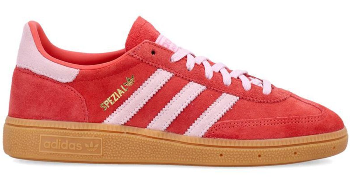 adidas Originals Handball Spezial Sneakers in Red | Lyst