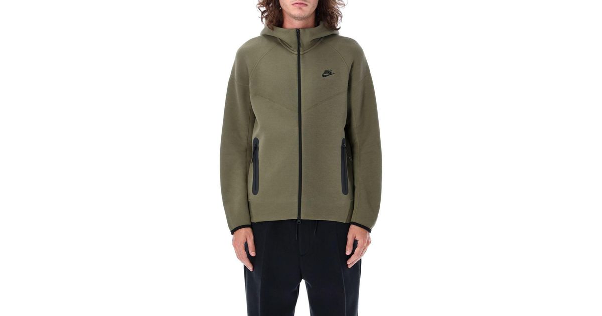 Nike Sportswear Tech Fleece Windrunner Full-zip Hoodie 50% Sustainable ...