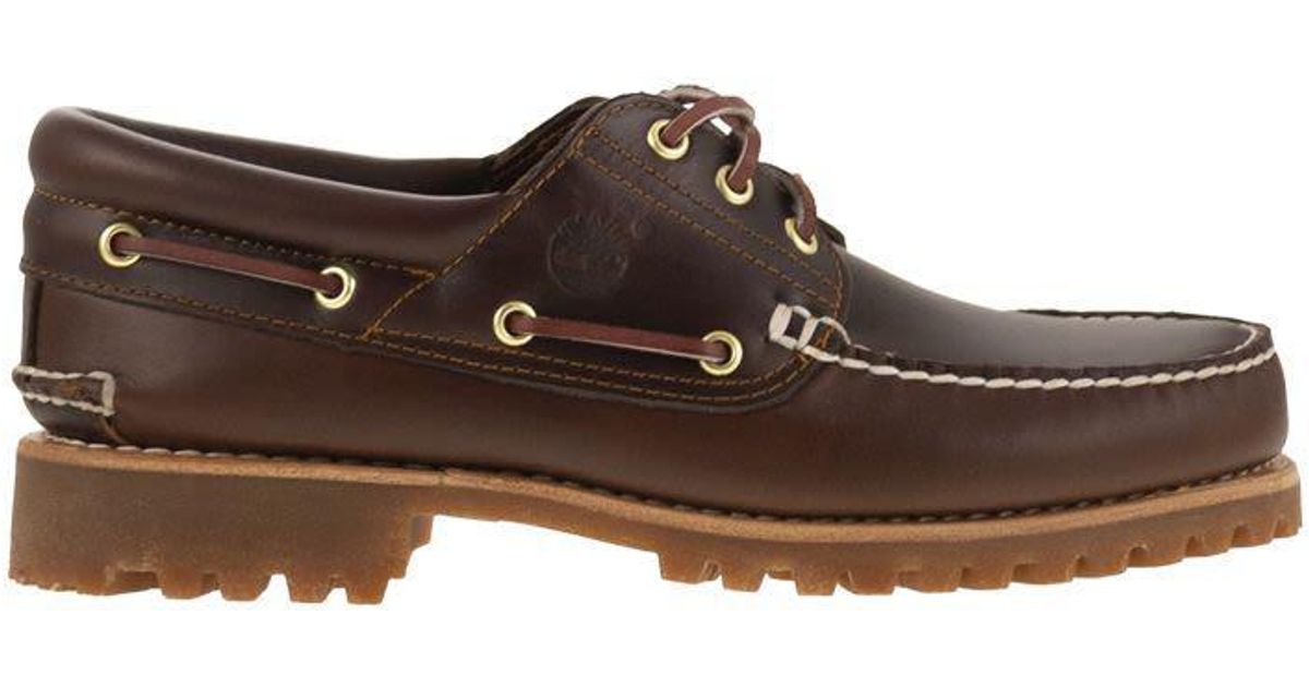 Timberland 3-Eye Lug in Brown for Men | Lyst