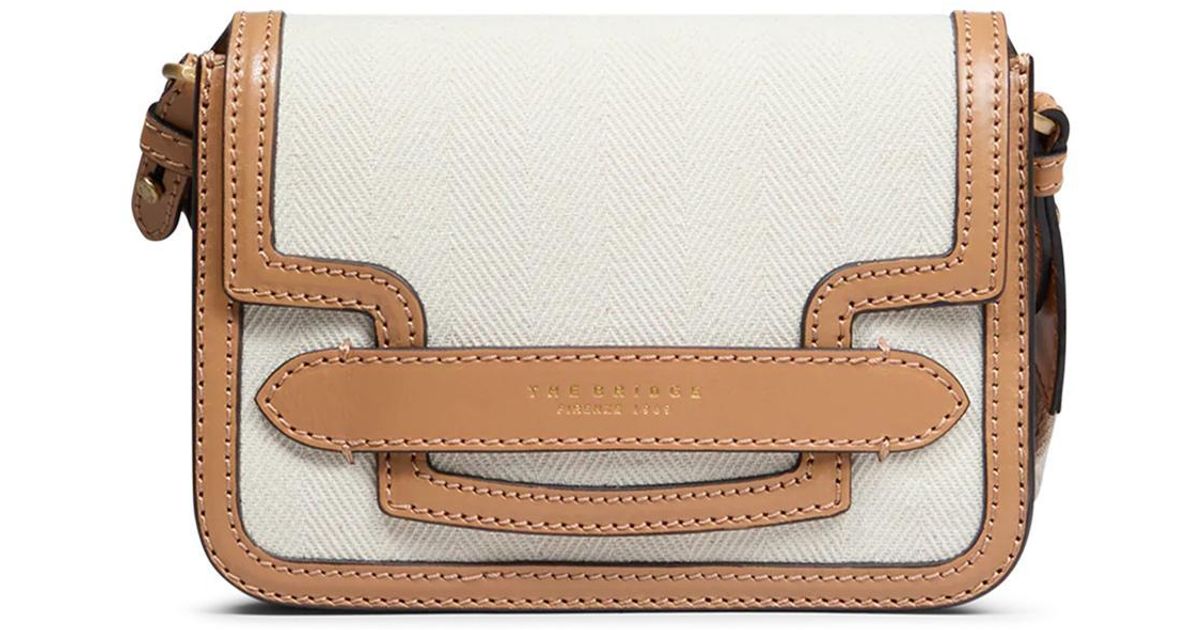 The Bridge Crossbody Bags in Natural | Lyst