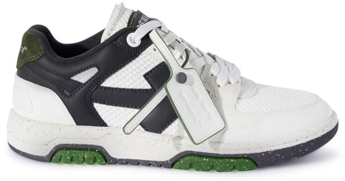 Off-White c/o Virgil Abloh Slim Out Of Office Colour-Block Sneakers in ...