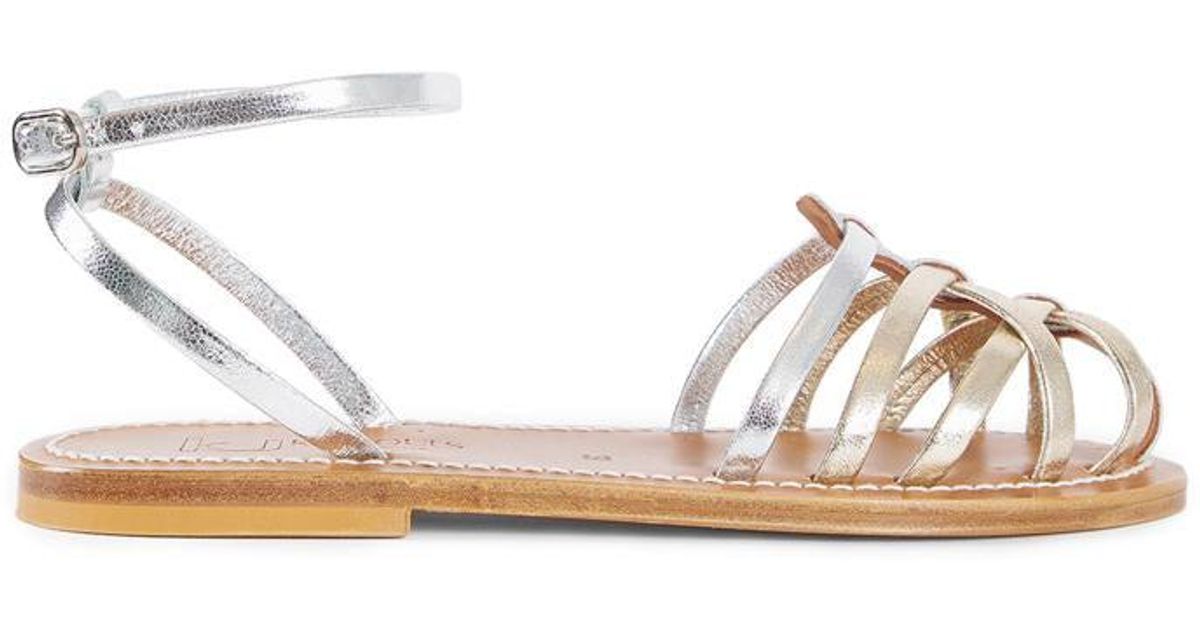 K. Jacques Sandals & Slides in White | Lyst UK
