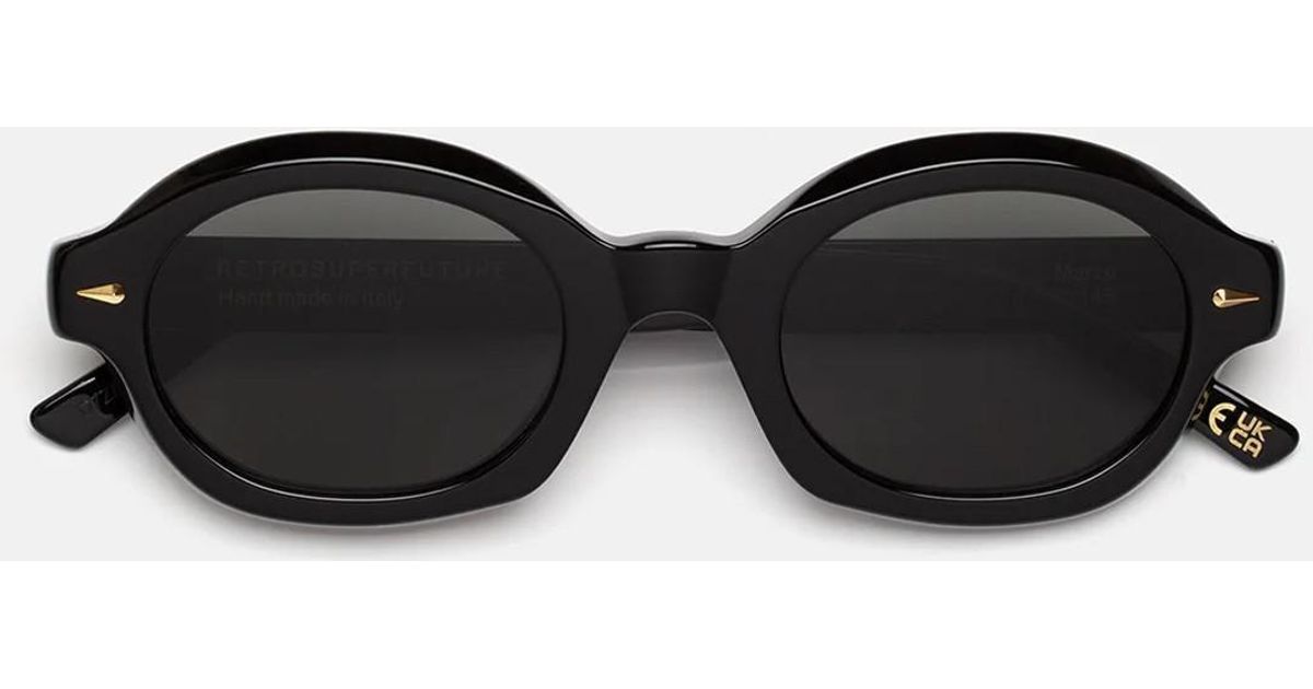 Retrosuperfuture Marzo Sunglasses in Black | Lyst UK