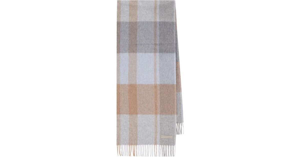 ZEGNA Scarves in White for Men | Lyst UK