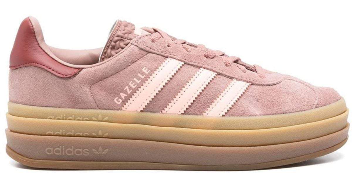 adidas Originals Gazelle Bold W Shoes in Pink | Lyst UK