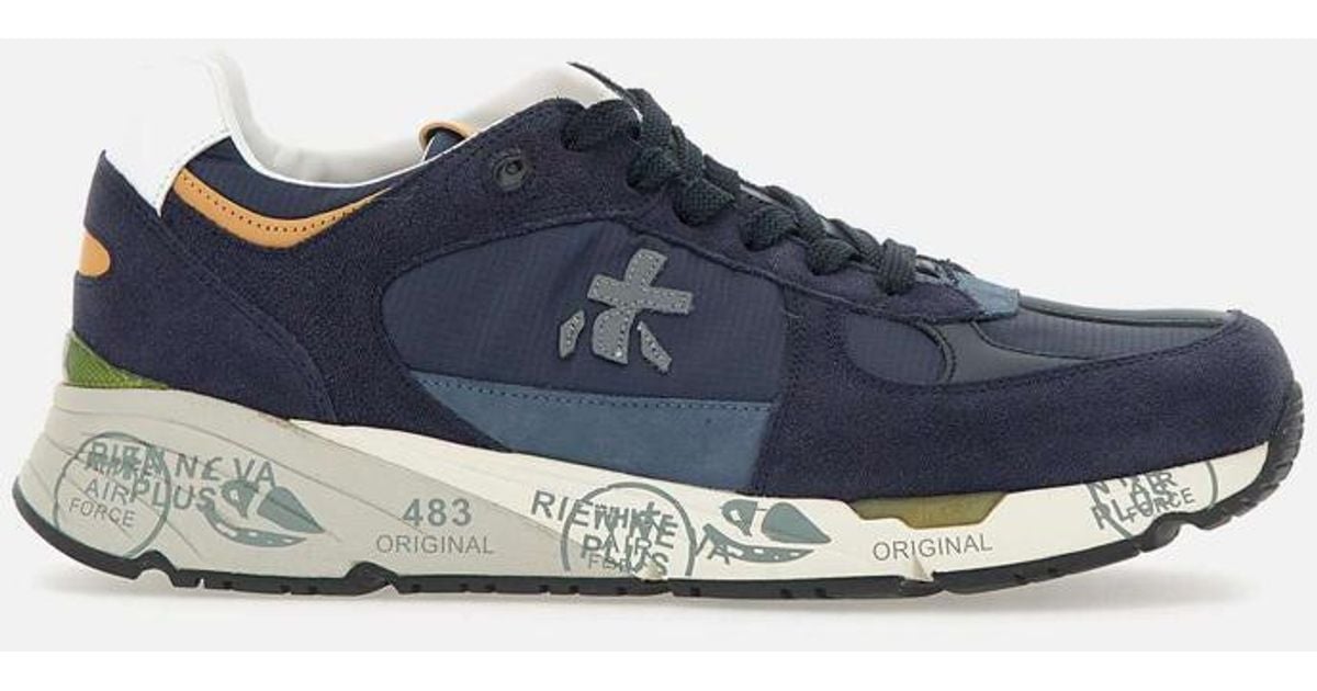Premiata Sneakers in Blue for Men | Lyst