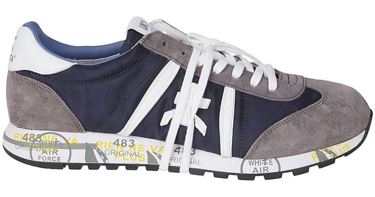 Premiata Sneakers in Blue for Men | Lyst