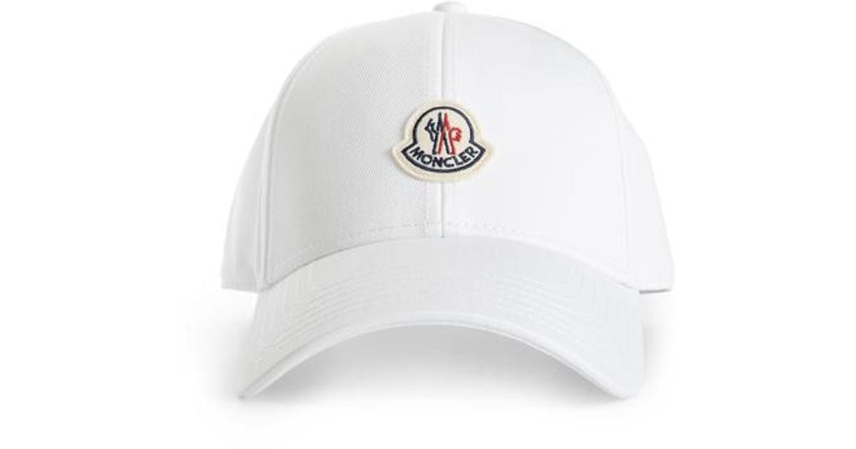Moncler Hats in White for Men | Lyst UK