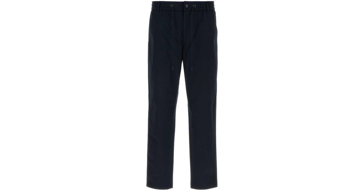 Moncler Pants in Blue for Men | Lyst
