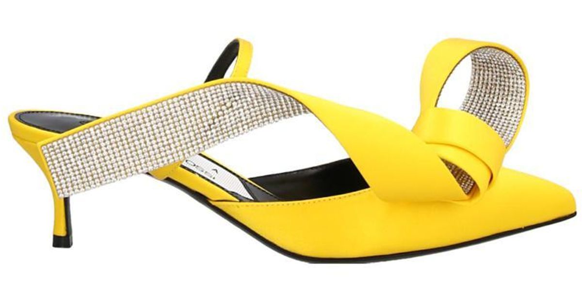 Sergio Rossi Shoes in Yellow | Lyst UK