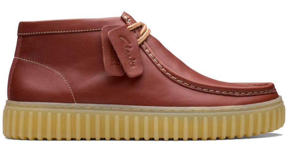 Clarks Torhill Hi Shoes in Brown for Men | Lyst