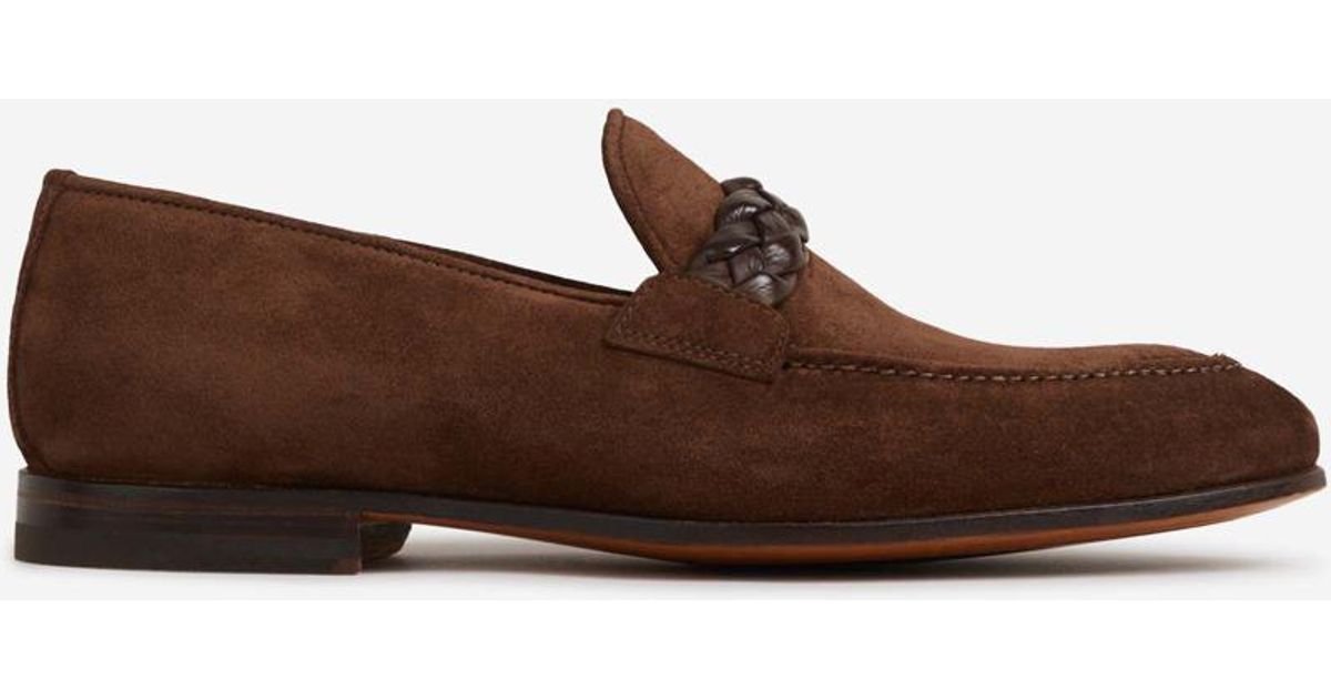 Bontoni Beato Loafer Shoes in Brown for Men | Lyst