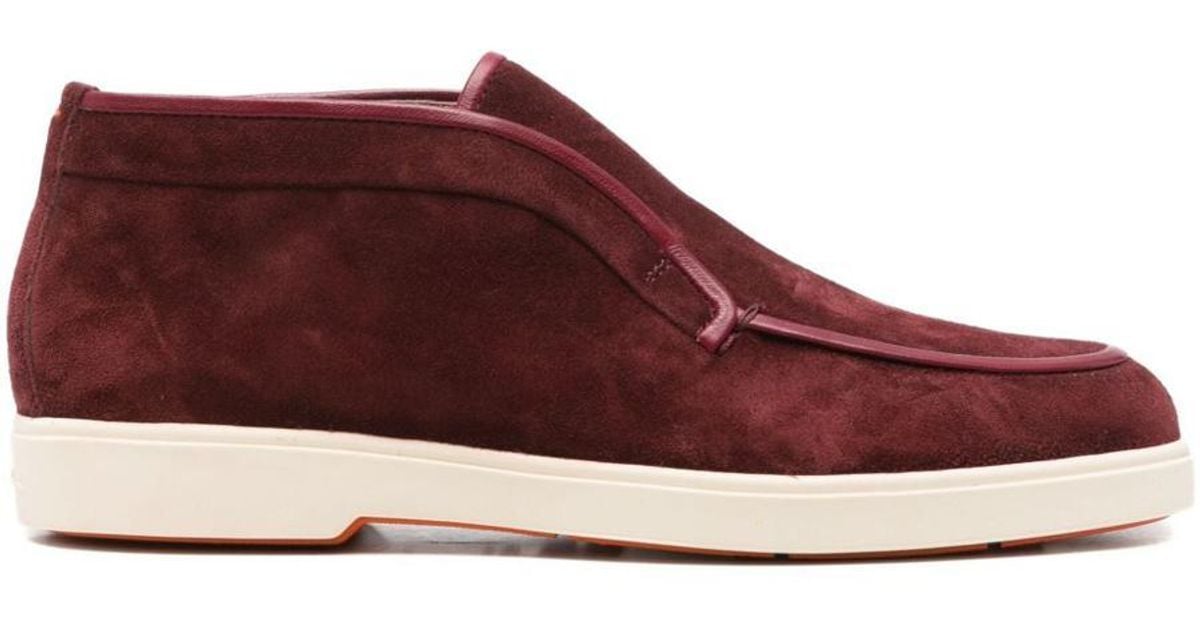 Santoni Sneakers in Red | Lyst UK