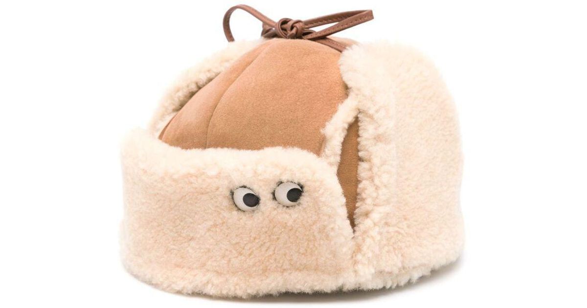 Anya Hindmarch Cap in Natural | Lyst UK