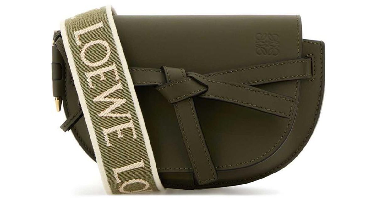 Loewe Handbags in Green | Lyst