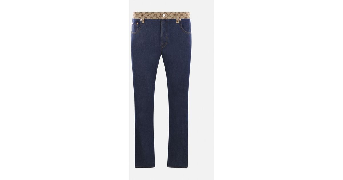 Gucci Jeans in Blue for Men | Lyst