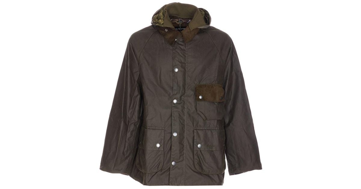 Barbour Jackets in Grey for Men | Lyst UK