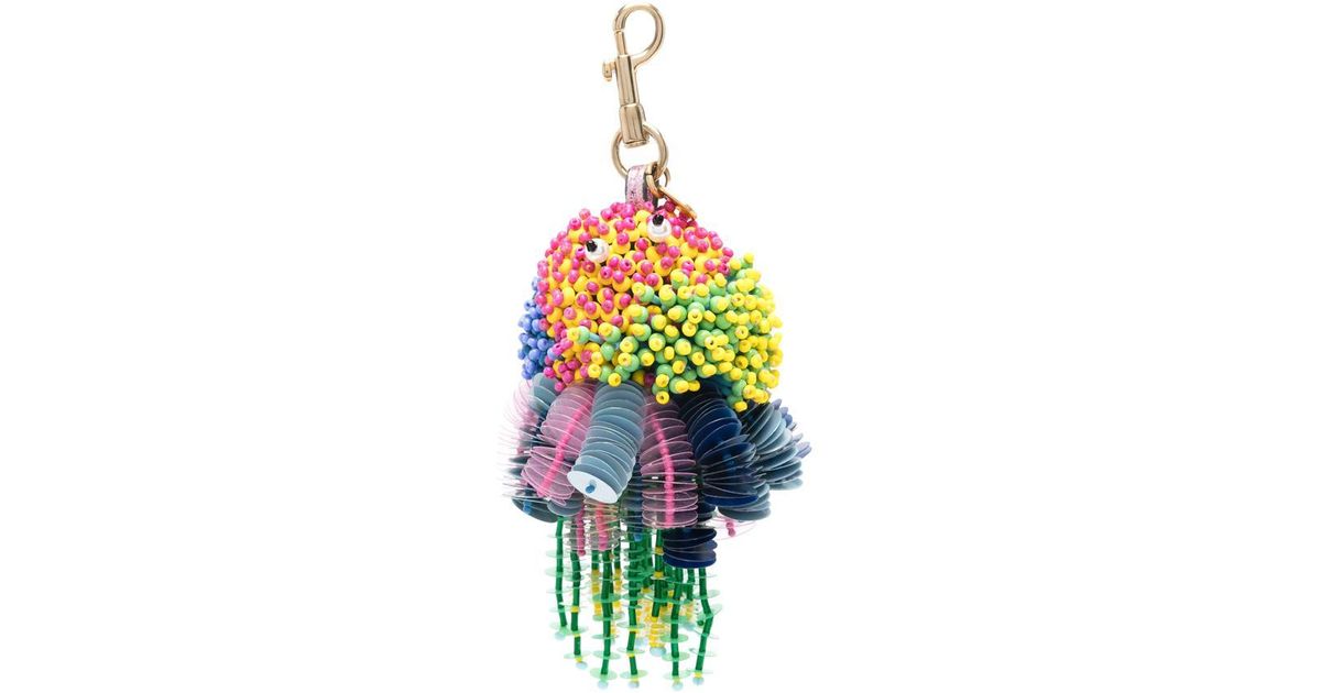 Anya Hindmarch Keyrings in Metallic | Lyst UK