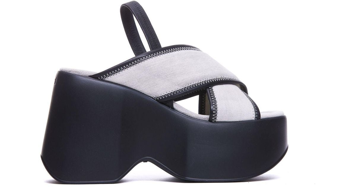 Vic Matié Sandals in Blue | Lyst