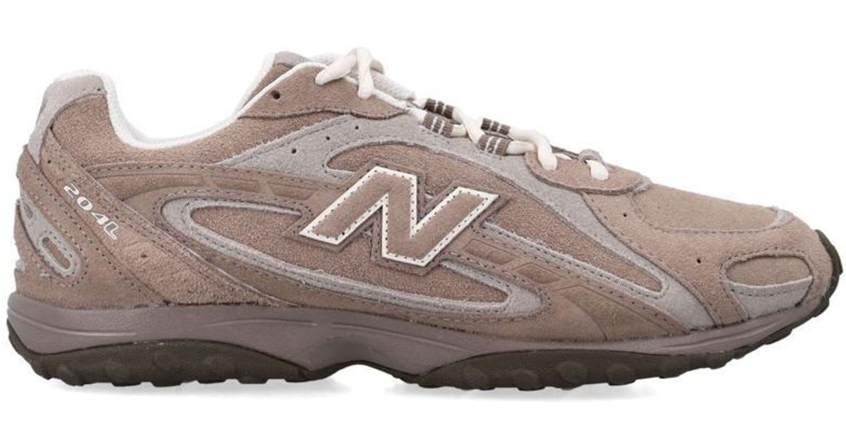 New Balance 204L Suede Sneakers in Brown | Lyst UK