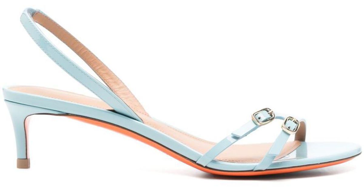 Santoni Sandals in White | Lyst