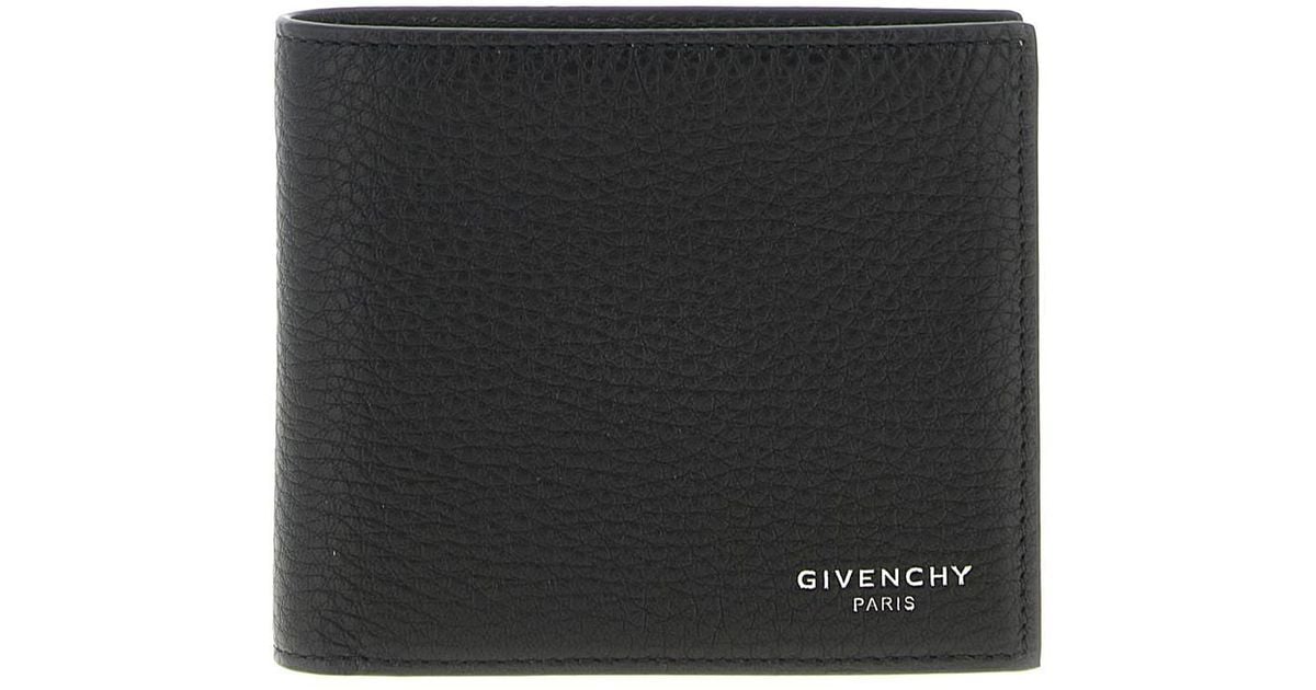 Givenchy Leather Grain Wallet in Black for Men | Lyst UK