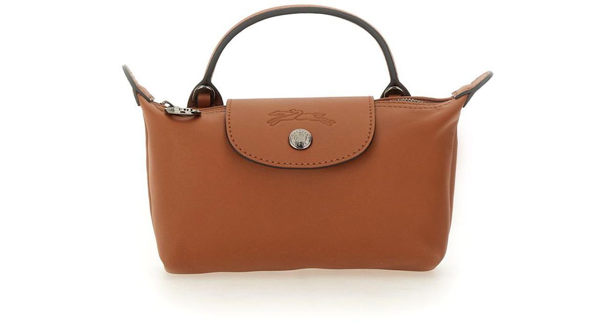 Longchamp "Le Pliage Xtra" Bag in Brown | Lyst