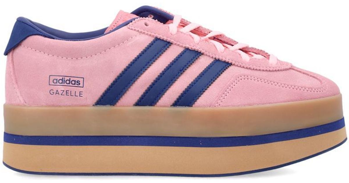 adidas Originals Gazelle Stack in Pink | Lyst UK