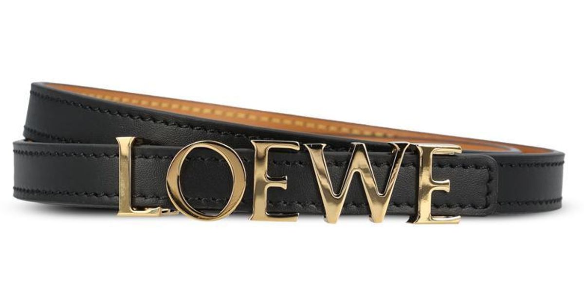 Loewe Belts in White | Lyst