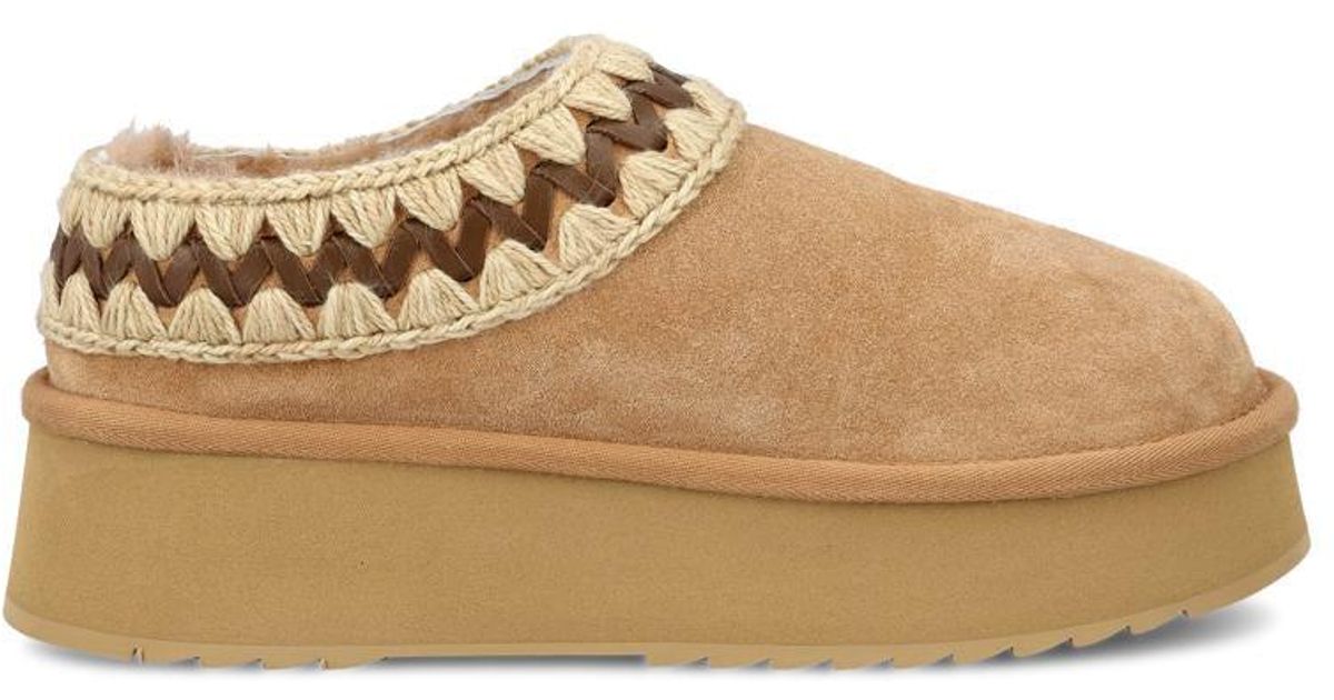 Mou Sandals in Natural | Lyst UK