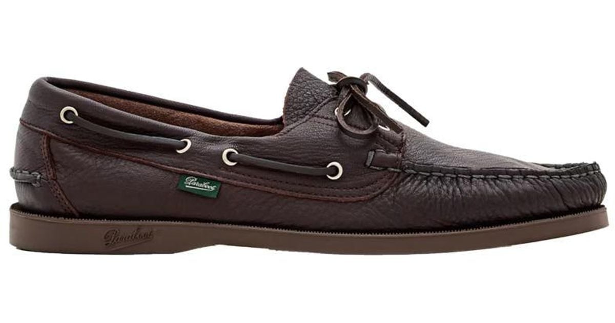 Paraboot Moccasin in Brown for Men | Lyst Canada