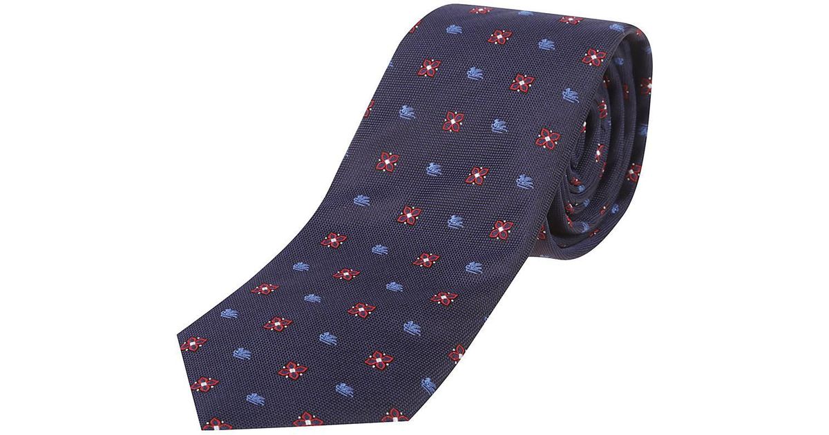Etro Tie in Blue for Men | Lyst UK