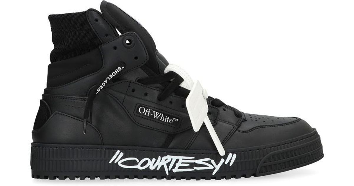 Off-White c/o Virgil Abloh Sneakers 3.0 Off Court 'Courtesy' in Black ...