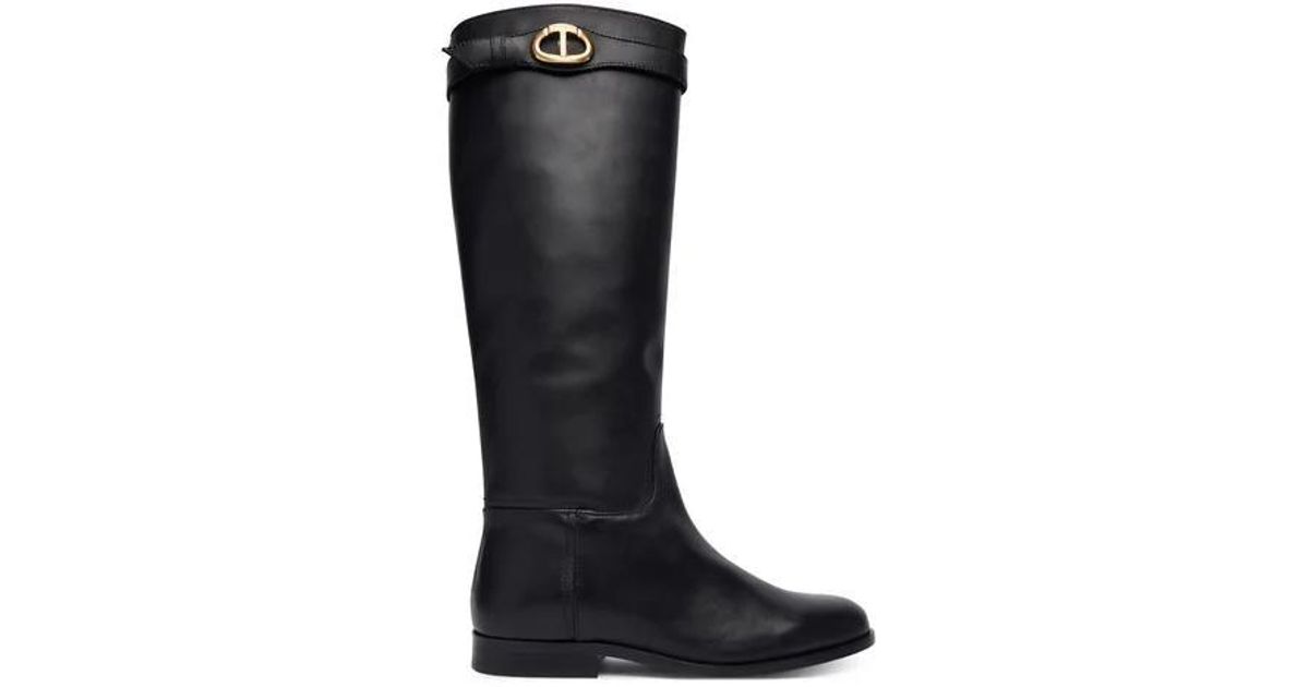 Twinset Boots in Black | Lyst