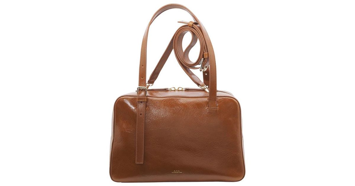 A.P.C. Shoulder Bag in Brown | Lyst UK