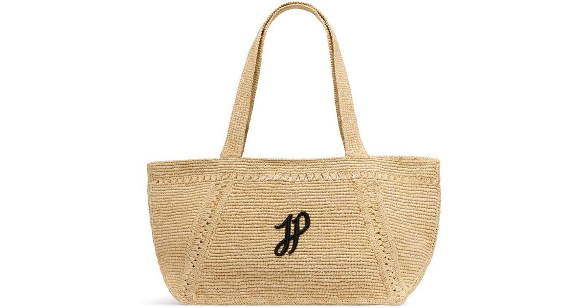 Patou Bags in Natural | Lyst UK