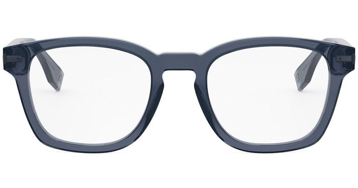 Fendi Essential Eyeglasses in Brown for Men | Lyst
