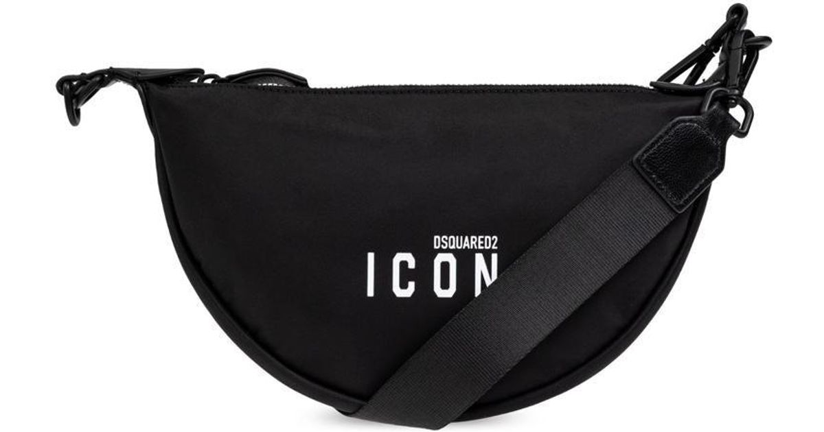 DSquared² Mini Hobo Nylon Bags in Black | Lyst