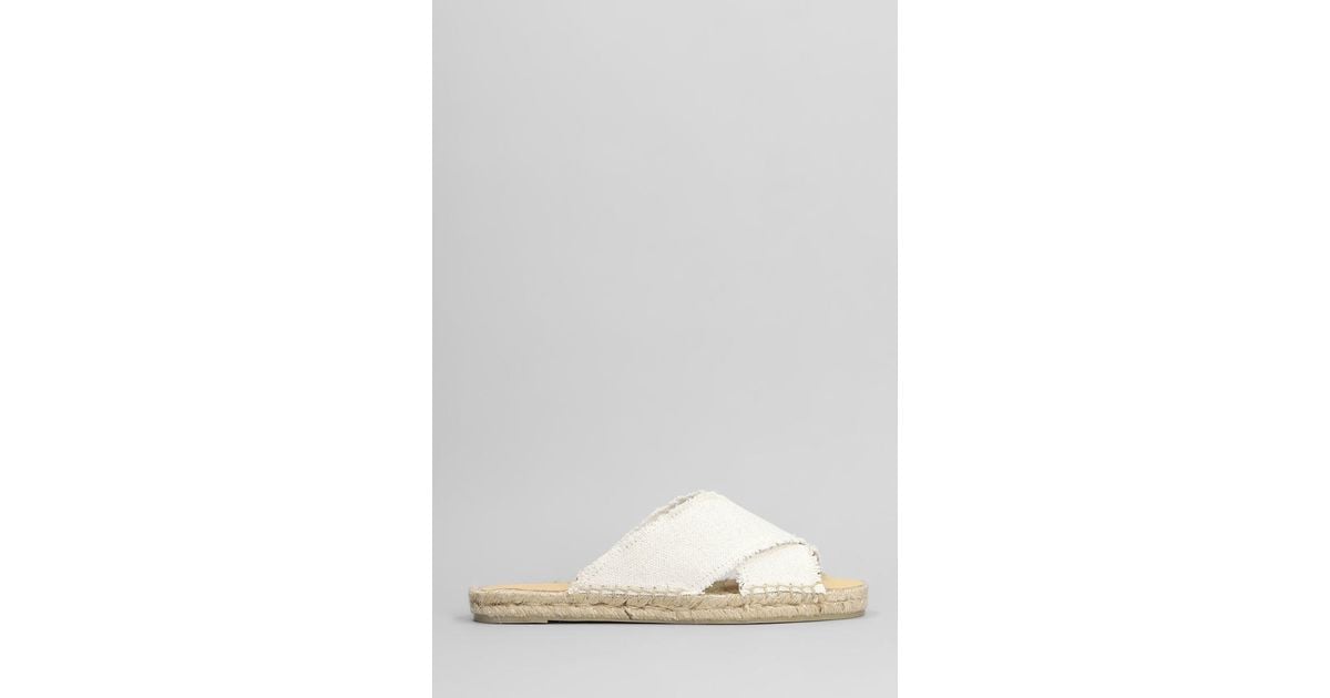 Castañer Palmera-032 Flats in Gray | Lyst