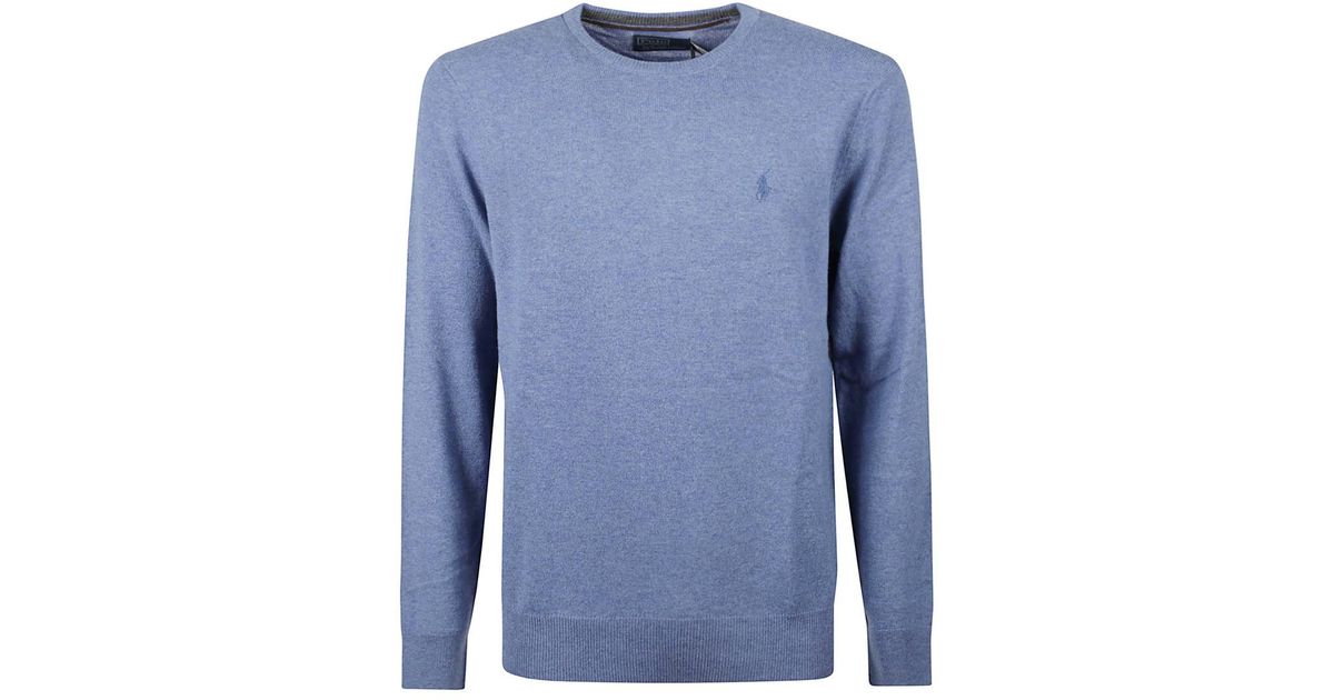 Polo Ralph Lauren Sweater in Blue for Men | Lyst UK