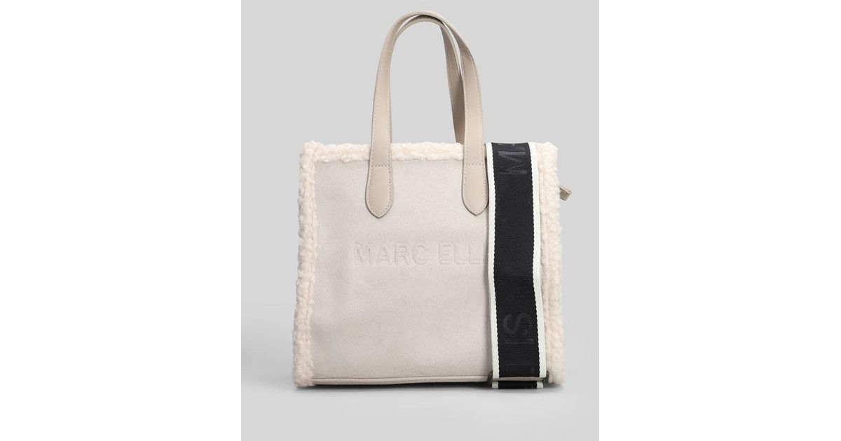 Marc Ellis Buby M Shoulder Bag in Natural | Lyst UK
