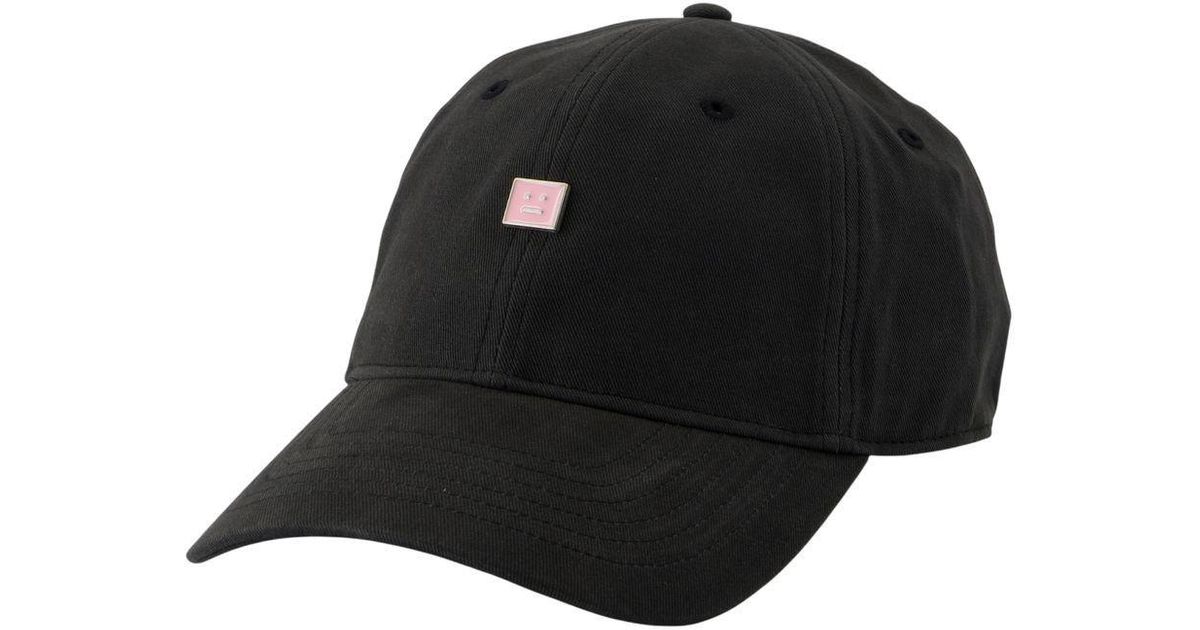 Acne Studios Cap in Black | Lyst Canada