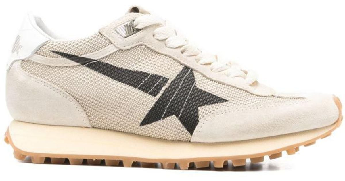 Golden Goose Marathon Sneakers in White | Lyst UK